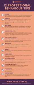 12 Professional Behaviour Tips in the Workplace | DBOS